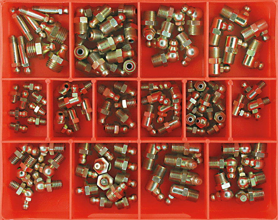 NIPPLE GREASE ASST IMP 15 SIZES - A1 Tools