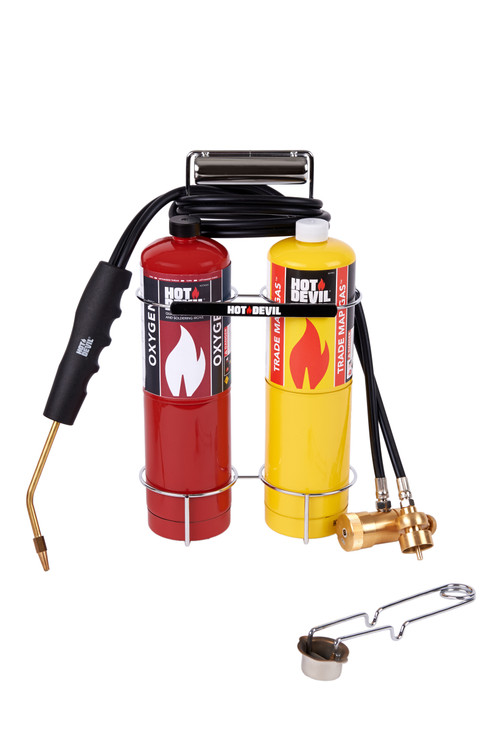 BLOW TORCH OXY/MAPP KIT HOT DEVIL - A1 Tools