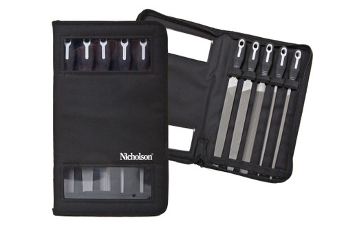 FILE SET 200mm 5pc NICHOLSON - A1 Tools