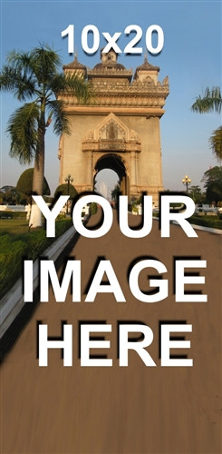10X20 Foot Custom Backdrop-Any Image.