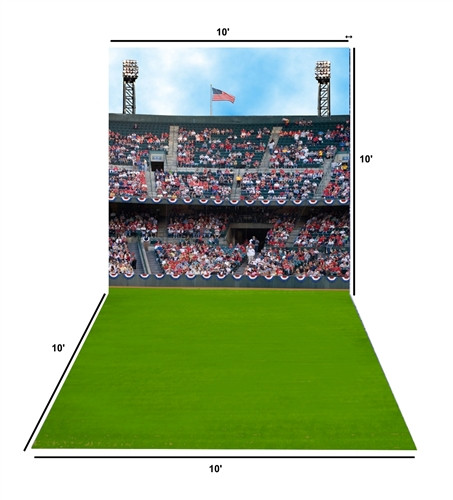 Sport Stadium Backdrop - Owens Originals Backdrops