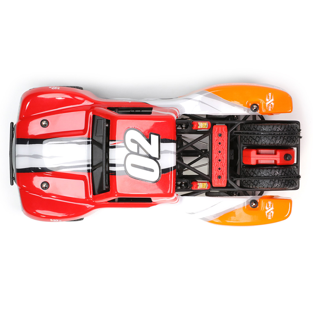 Orlandoo Hunter 1/32 RWD Micro Roll Cage Trophy Truck Kit Red Body for ...
