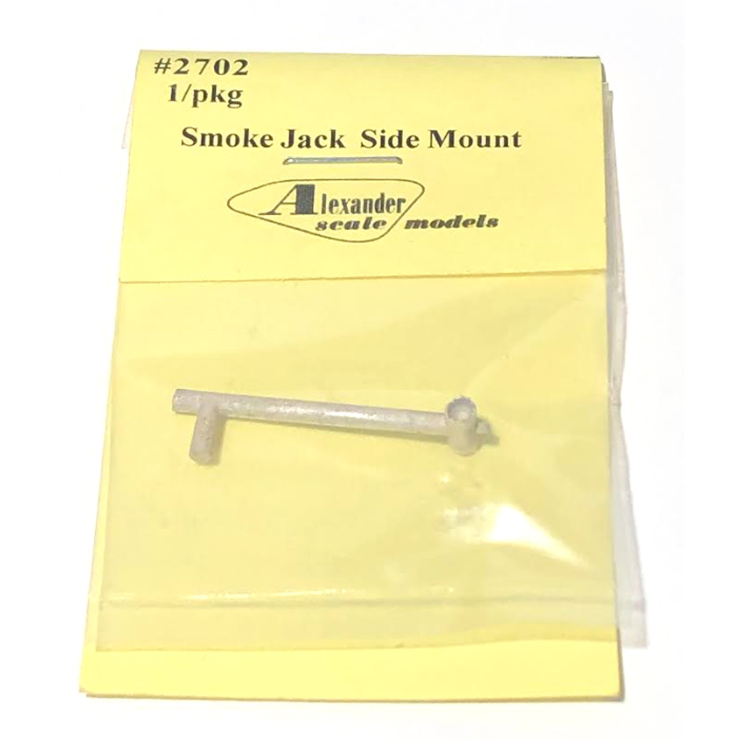 Alexander Scale Models 2702 Smoke Jack Side Mount HO Scale - Nitro Hobbies