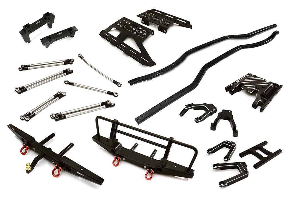 Integy C28772 Steel Ladder Frame Chassis Kit w/ Hop-up Parts Combo ...
