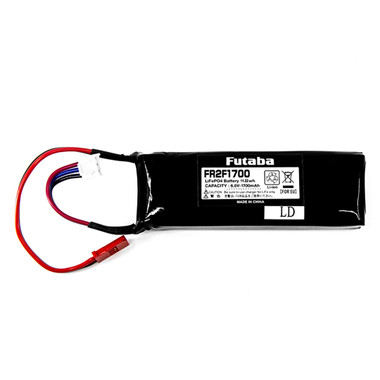 Futaba EBA0145 - FR2F1700 1700 mAh LiFe 2S 6.6v Receiver Battery ...