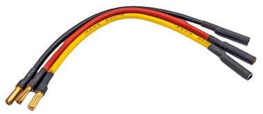 NHX RC 4.0mm Bullet Plug Extension Cable Wire ESC to Motor Connector ...