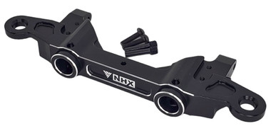 NHX RC Aluminum Rear Bumper Mount for Axial SCX6 - Black - Nitro Hobbies