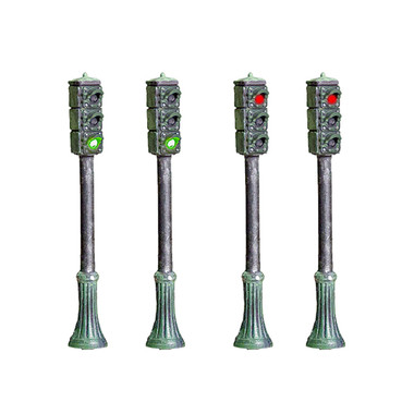 Woodland Scenics JP5651 Pedestal Traffic Lights - HO Scale - Nitro Hobbies
