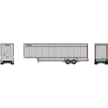 Athearn ATH30123 40' Drop Sill Parcel Trailer UPS/RedStrip #87406 N ...