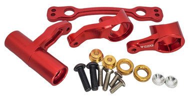 NHX RC Aluminum Steering Bell Crank Set Black for 1/8 Kraton / Senton ...