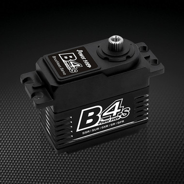 POWER HD B4S 444.4 oz / 0.065s Titanium & Steel Gear Brushless Servo ...