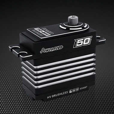 POWER HD T50-BHV HV 694.4 oz / 0.065s Steel Gear Brushless Servo ...