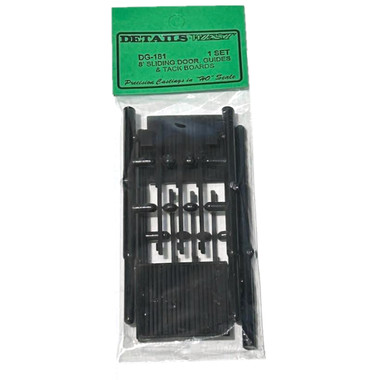 Details West DG-181 8' Sliding Doors w/ Guides & Tack Boards (2) HO ...