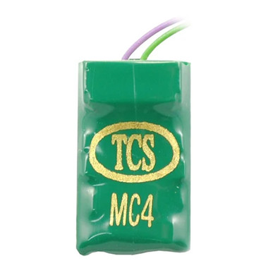 TCS 1017 MC4 4-Function Decoder w/ 7-Pin JST Harness for N Scale & HO ...