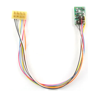 TCS 1388 M1P-5" 2-Function Hard-Wire Decoder for HO Scale Locomotives ...