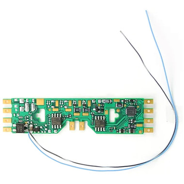 TCS 1446 A4X-KA 4-Function BEMF Decoder for HO Scale Locomotives ...