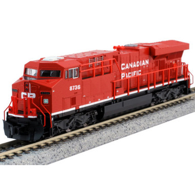 Kato 176-8945-DCC - GE ES44DC w/ DCC Canadian Pacific #8736 Locomotive ...