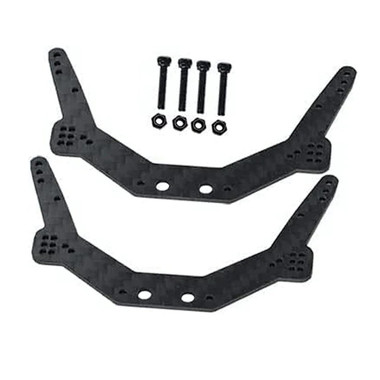 GPM Carbon Fiber Chassis Side Panels Black for Axial 1/24 AX24 XC-1 ...