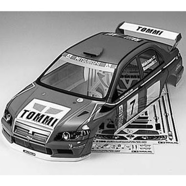 Tamiya 50927 RC 1/10 Clear Body Set Mitsubishi Lancer Evo. VII 190mm ...