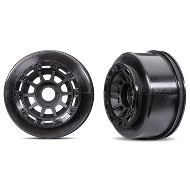 Traxxas 10271 Maxx Slash Black Multi-Spoke SCT Wheels (2) - Nitro Hobbies