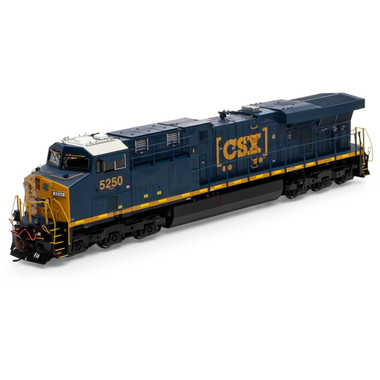 Athearn ATHG83192 ES44DC CSX Boxcar #5250 Locomotive w/DCC & Sound HO ...