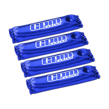 GPM Custom Design Shock Wraps (4Pcs) Set Blue for 1/10 Maxx / 1/8 ...