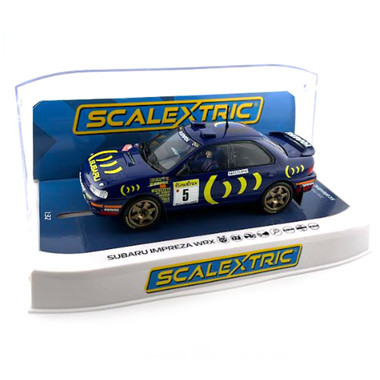 Scalextric C4555 Subaru Impreza WRX - 1995 Carlos Sainz 1/32 Slot Car ...