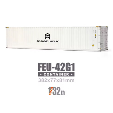 Orlandoo Hunter FEU-42G1 1/32 40-FT Container Assembly Kit for OH32T01 ...