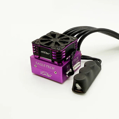 Furitek EagleTech 1/10 160A Sensored Brushless ESC Purple w/ Fan for ...