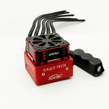 Furitek EagleTech 1/10 160A Sensored Brushless ESC Red w/ Fan for Drift ...