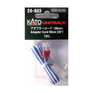 Kato 24-843 Terminal Adapter Cord, 35" (1) : HO / N Scale - Nitro Hobbies