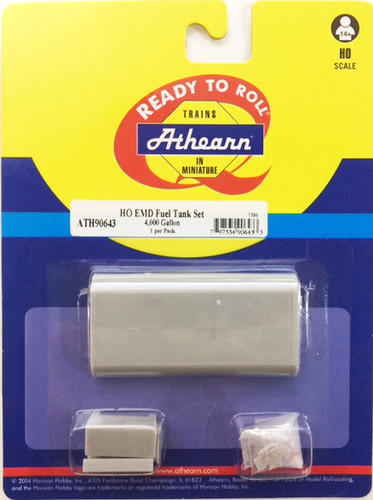 Athearn HO EMD Fuel Tank Set, 4000 Gallon (1) ATH90643 - Nitro Hobbies