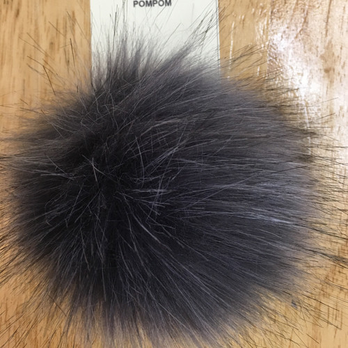 Mini Faux Fox Fur Pom-Poms