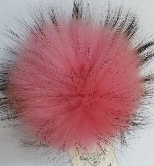 Real Raccoon Fur Pom-Poms