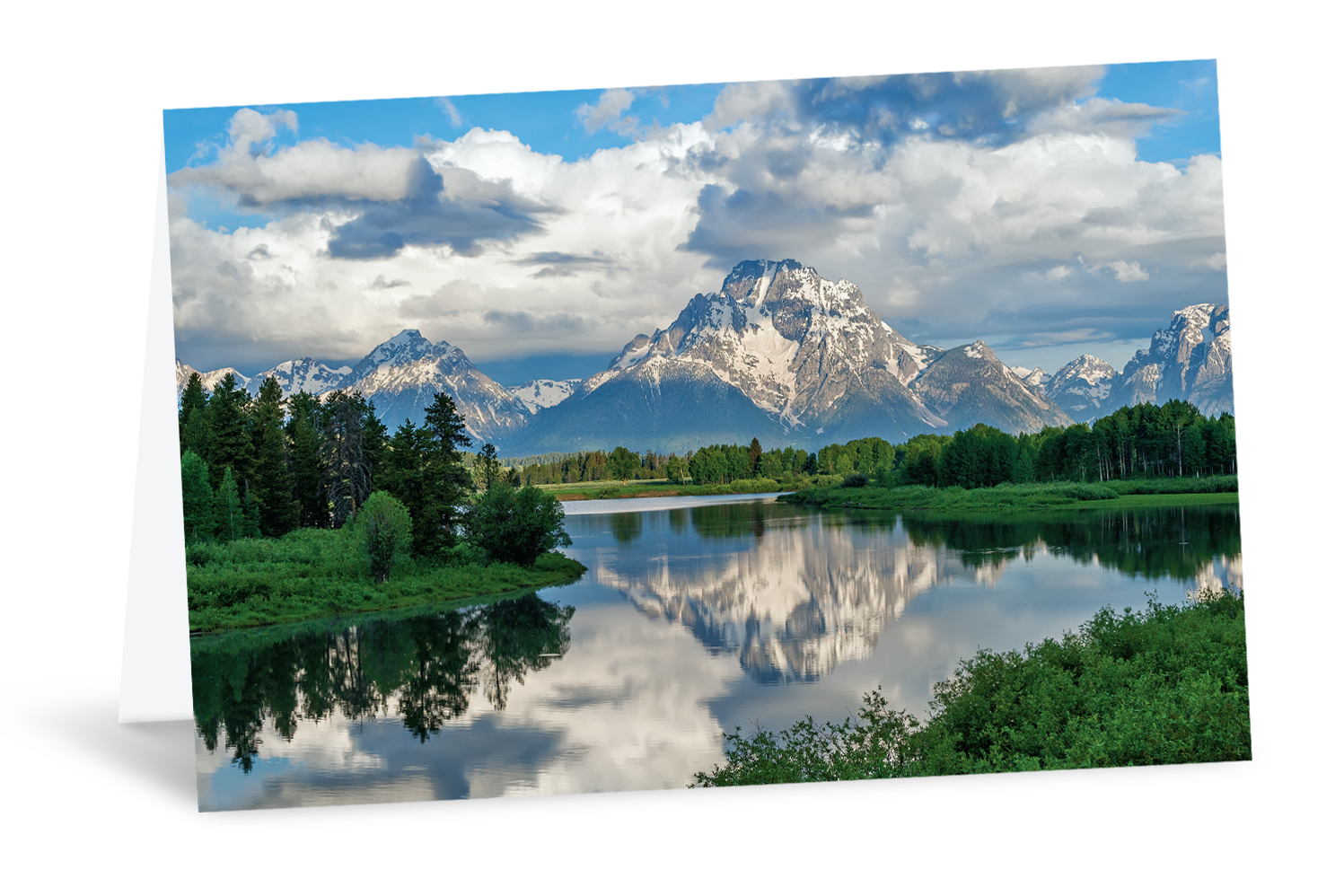 Oxbow Reflections by Thomas D. Mangelsen