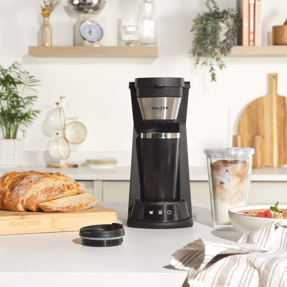 Salter 2 in 1 Coffee Maker Hot or Cold Function 700 W