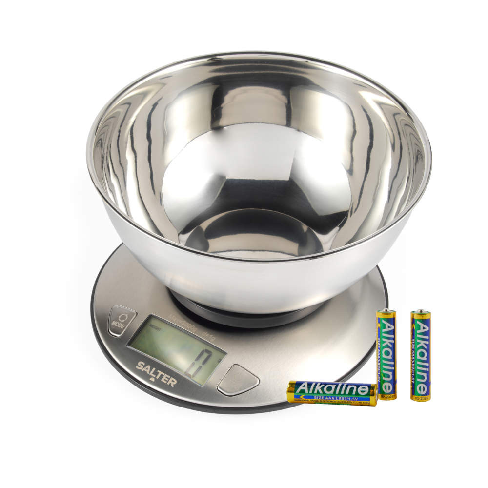 Shop Kitchen Scale with Bowl | 2L stainless-steel bowl