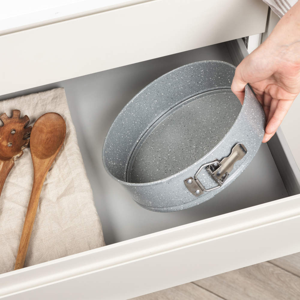 Salter Marblestone Non-Stick Springform Tin | 24cm | Grey