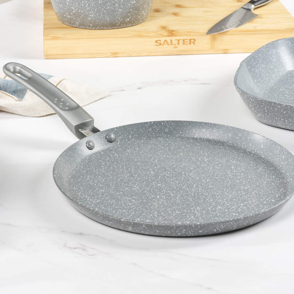 Shop Marblestone 25cm Pancake Pan | Salter