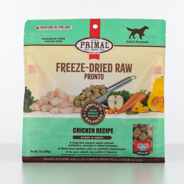 Primal Freeze-Dried Pronto Chicken - Big Dog Little Dog Bakery