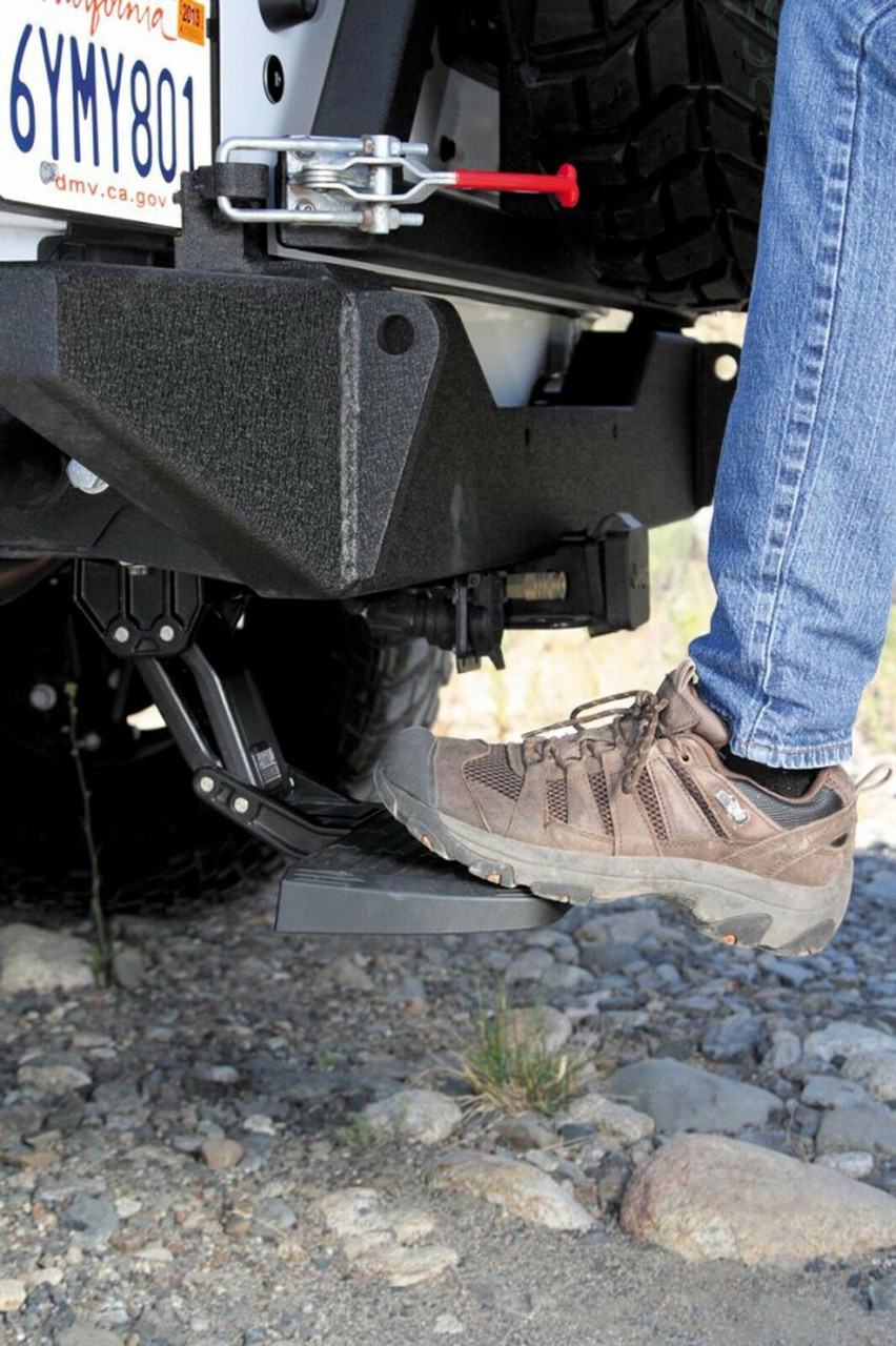 AMP RESEARCH BEDSTEP RETRACTABLE BUMPER STEP for 20-21 JEEP GLADIATOR ...