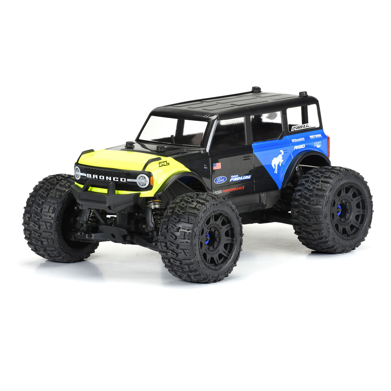 Pro-Line 2021 Ford Bronco Monster Truck Body (Clear) (Maxx/E-Revo 2.0 ...