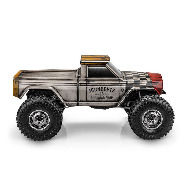 JConcepts 1/10 Warlord Tucked Rock Crawler Body (Clear) (12.3 ...