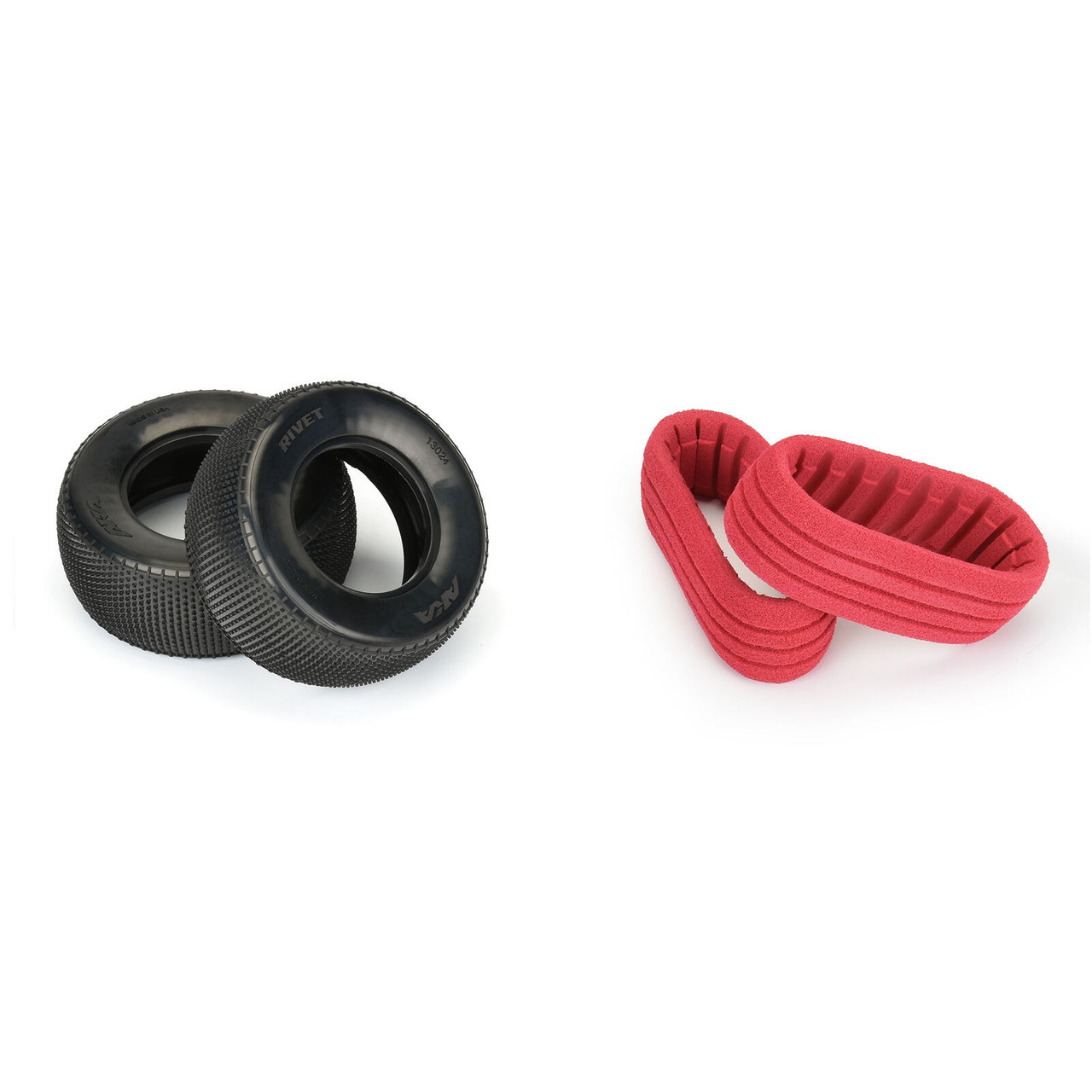 AKA Rivet Carpet 2.2"/3.0" Short Course Tires (2) (Medium) (AKA13024HR ...
