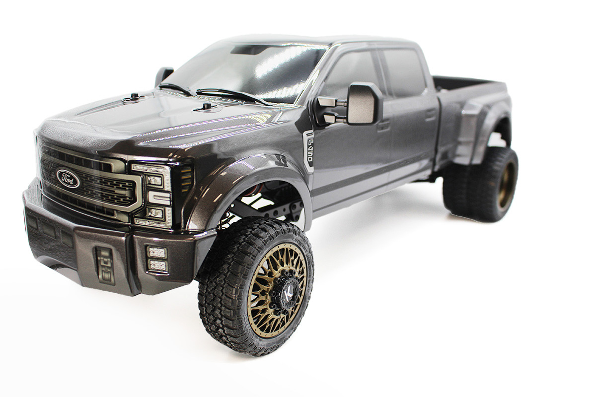 CEN Ford F450 SD KG1 Edition 1/10 RTR Custom Dually Truck (Grey ...