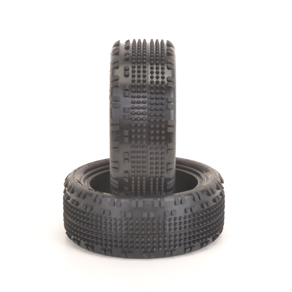 Schumacher Cactus Fusion 2 2.2" Front 1/10 4WD Tires (2) (Yellow ...
