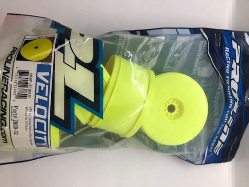 Pro-Line Velocity VTR 4.0" Zero Offset Truck Truggy Wheels (4) (Yellow ...