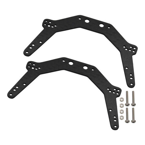Hot Racing Axial AX24 Graphite Chassis Side Plates (HRAAXTF14GM) - GS Hobby