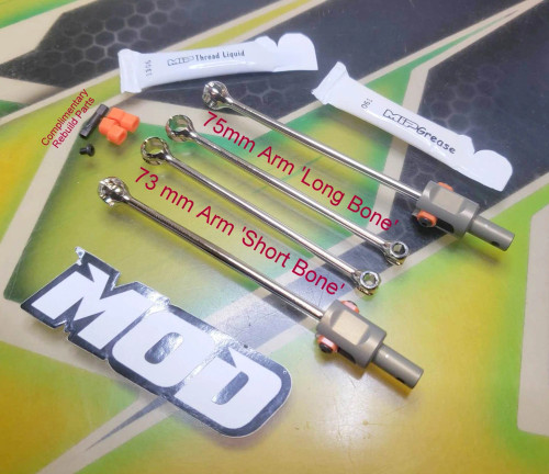 MOD Designs AE B6.4 Gear Diff Puck System 69mm Bone (Lightweight ...