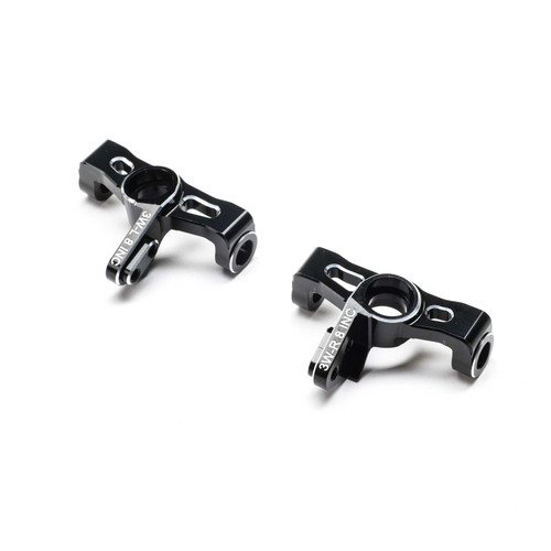 Team Losi Racing 22X Aluminum Front Spindle 8 deg Incline (Wide) (TLR ...